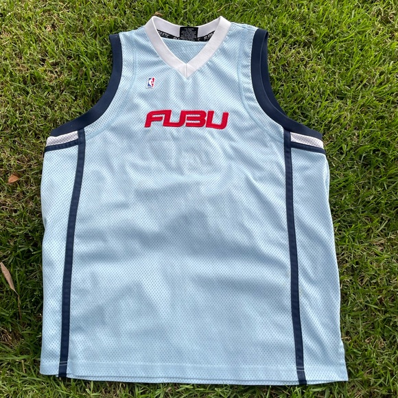FUBU | Shirts | 9s Y2k Vintage Fubu X Nba Basketball Jersey Xl Streetwear Grail | Poshmark